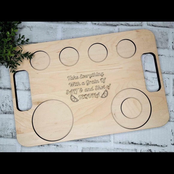 Dining | Custom Wood Tequila Board | Poshmark